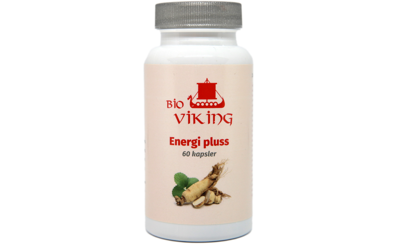 ENERGI PLUSS fra BioViking 60 kapsler - vishop